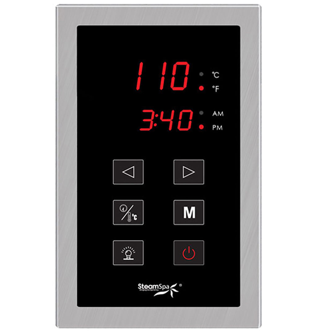 Touch Panel Control System – SteamSpa